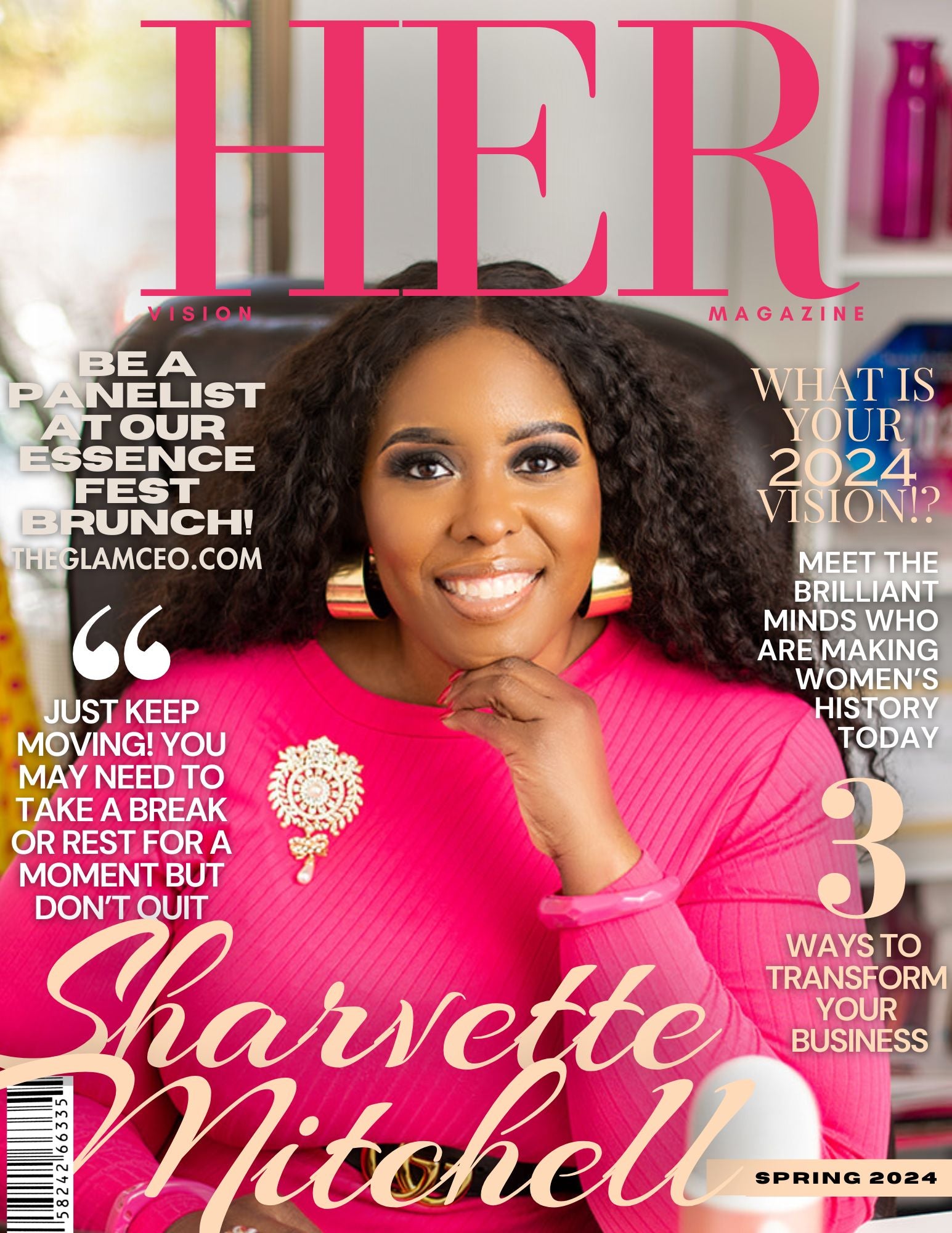 Sharvette Mitchell is Making Women's History Today! – GLAMBITIOUS®️