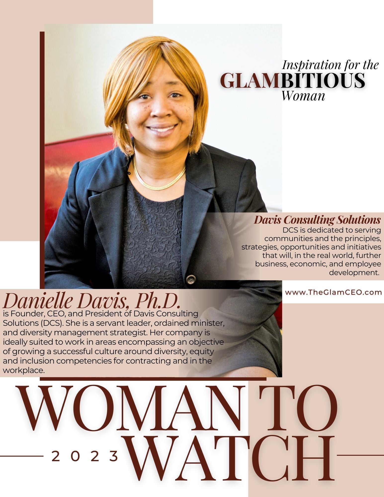 Meet: Dr. Danielle Davis! – GLAMBITIOUS®️